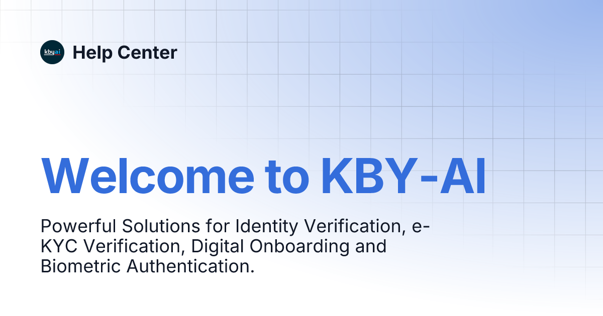 Welcome to KBY-AI | Help Center