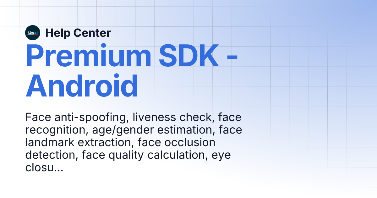 Premium SDK - Android | Help Center